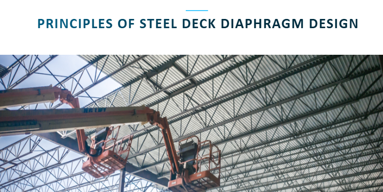 Principles of Steel Deck Diaphragm Design – CISC Steel Store