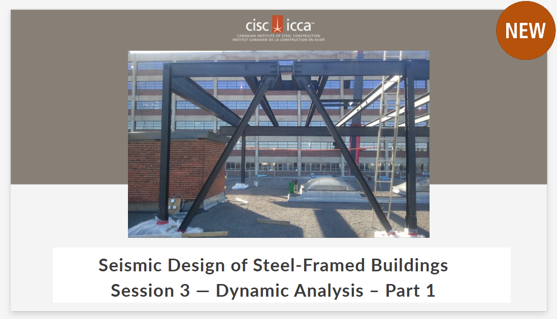 Session 3: Introduction to the Dynamic Analysis of Steel Structures fo ...