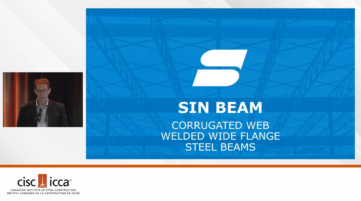 SIN Beam - Corrugated Web Welded Wide Flange Steel Beams – CISC Steel Store